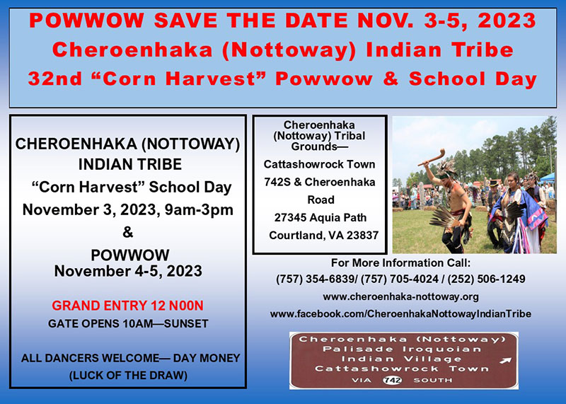 Official Website of the Cheroenhaka (Nottoway) Indian Tribe ...
